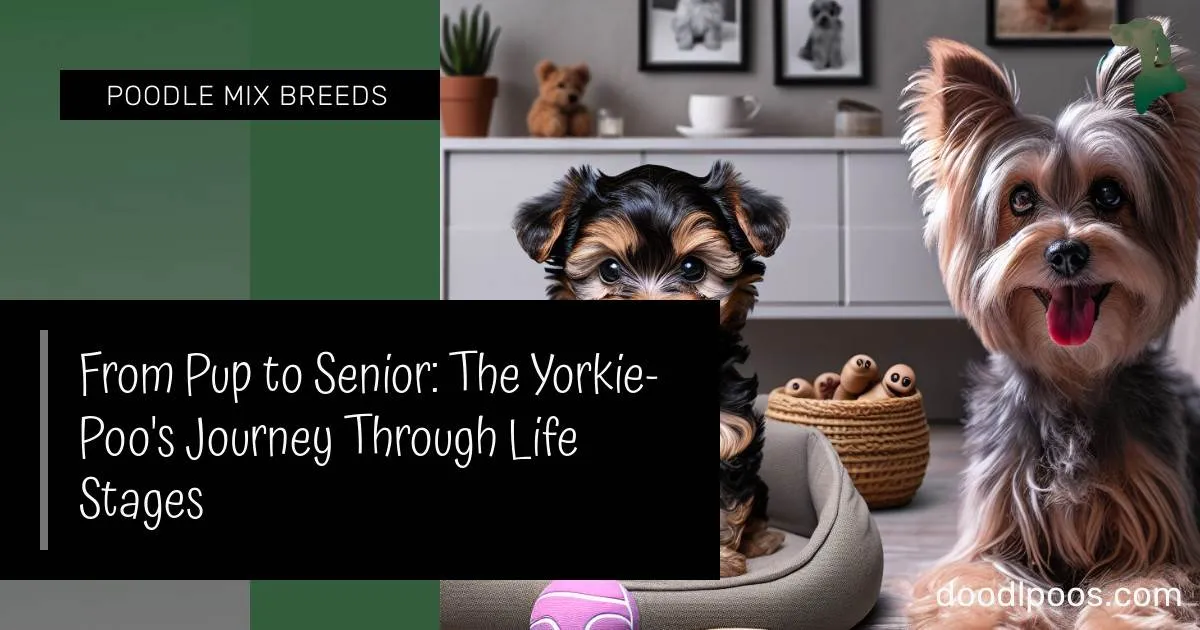 From Pup to Senior: The Yorkie-Poo's Journey Through Life Stages - Doodles n Poodles