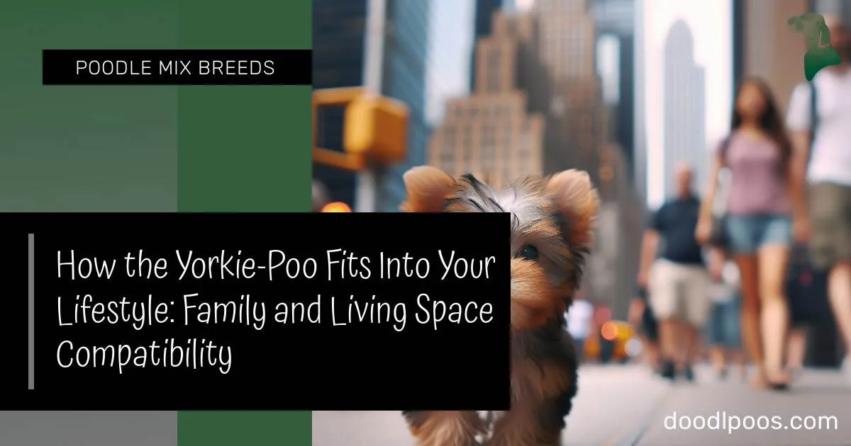 How the Yorkie-Poo Fits Into Your Lifestyle: Family and Living Space Compatibility - Doodles n ...