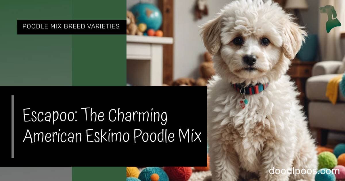 Escapoo: The Charming American Eskimo Poodle Mix - Doodles n Poodles