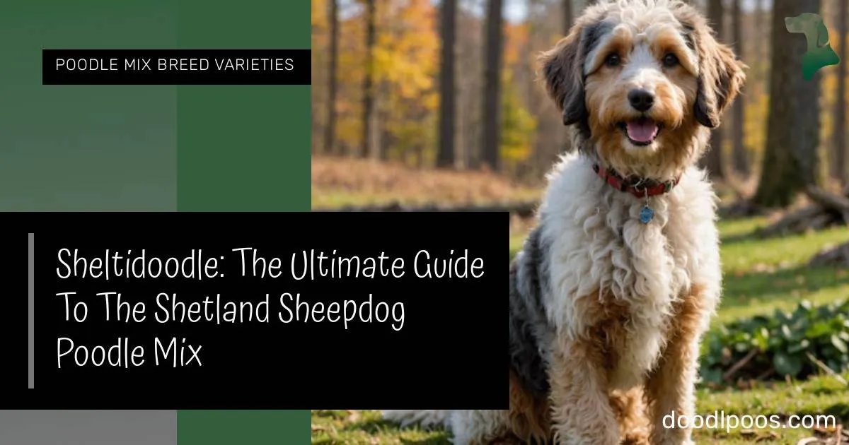 Sheltidoodle: The Ultimate Guide To The Shetland Sheepdog Poodle Mix ...