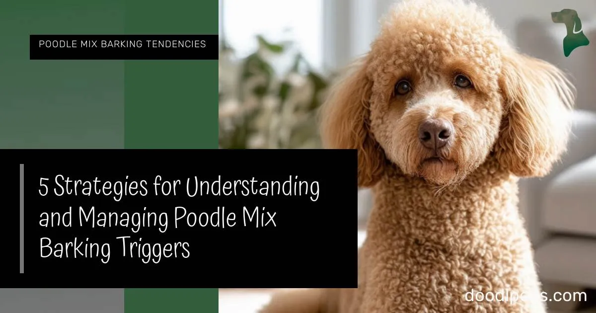 5 Strategies for Understanding and Managing Poodle Mix Barking Triggers