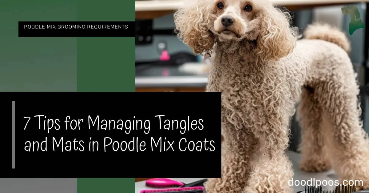 7 Tips for Managing Tangles and Mats in Poodle Mix Coats