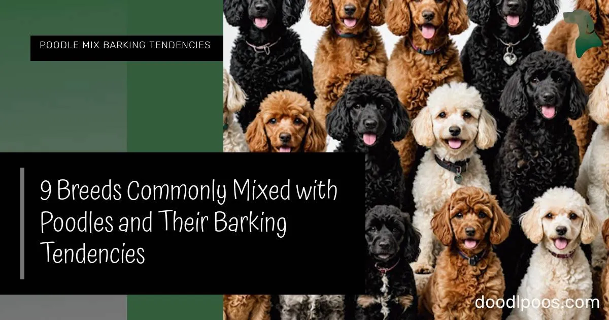 9 Breeds Commonly Mixed with Poodles and Their Barking Tendencies