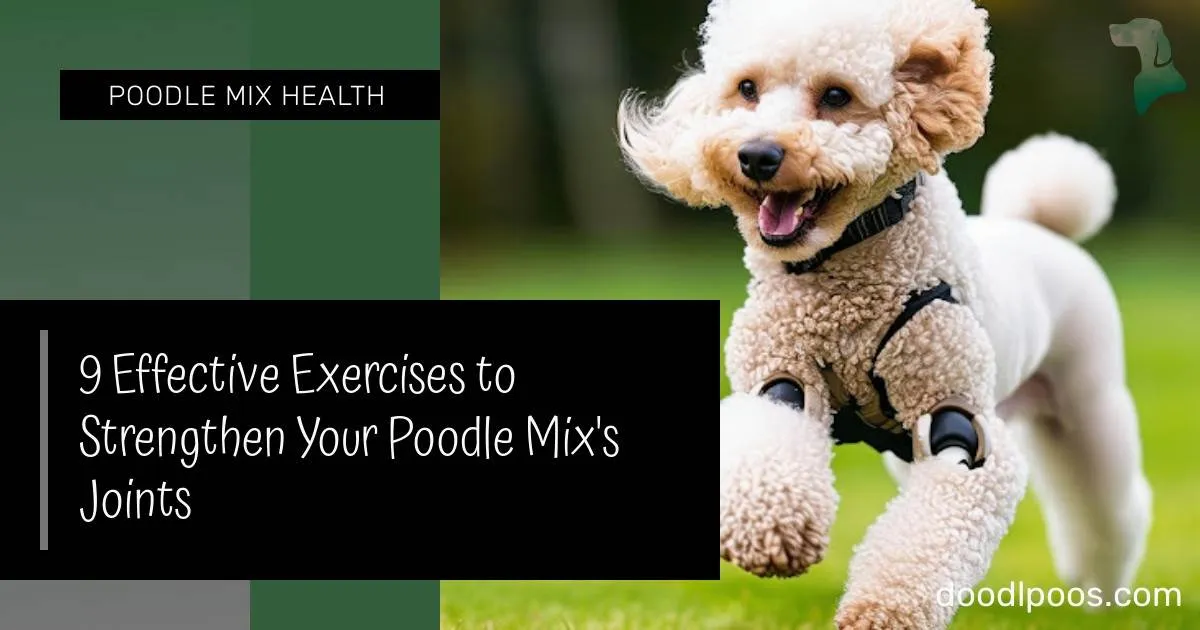 9 Effective Exercises to Strengthen Your Poodle Mix's Joints