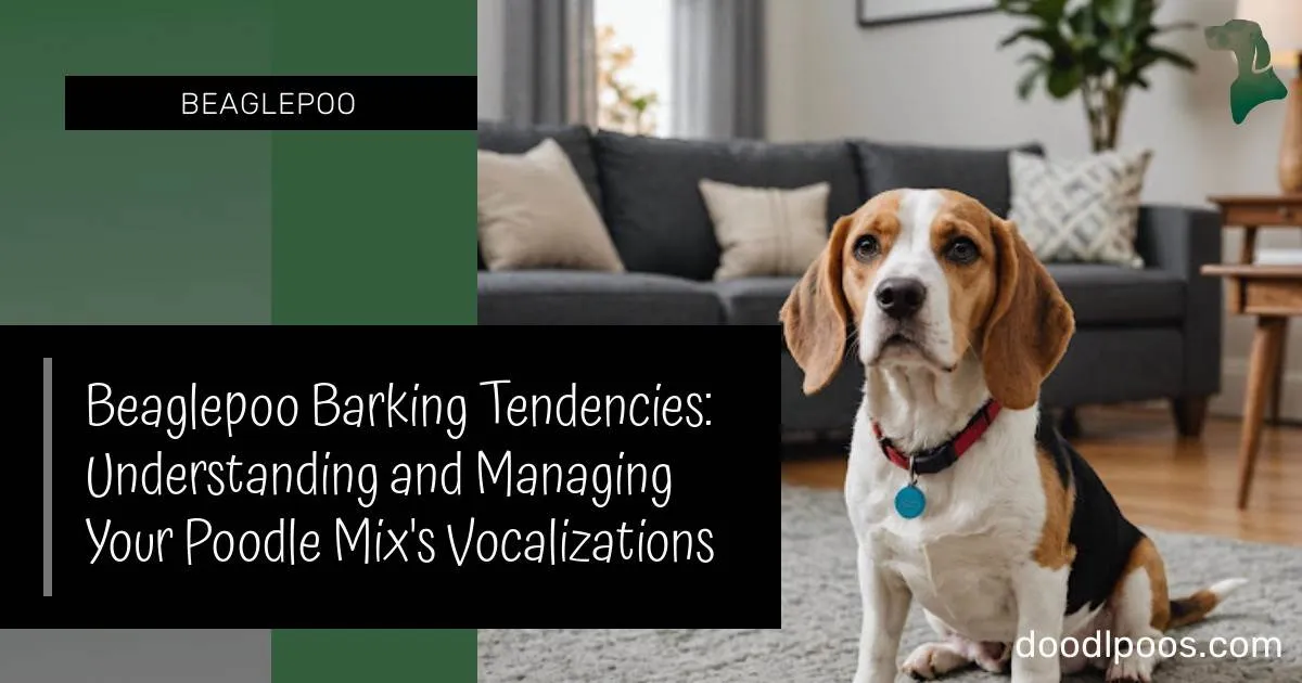 Beaglepoo Barking Tendencies: Understanding and Managing Your Poodle ...