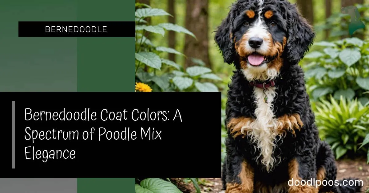 Bernedoodle Coat Colors: A Spectrum of Poodle Mix Elegance