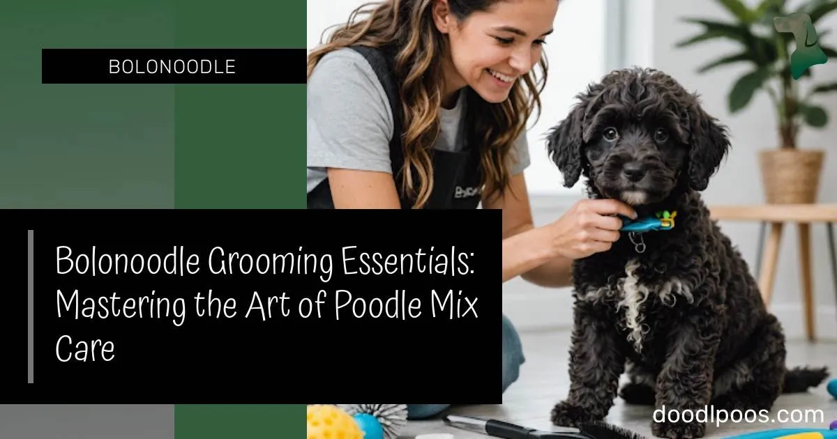 Bolonoodle Grooming Essentials: Mastering the Art of Poodle Mix Care