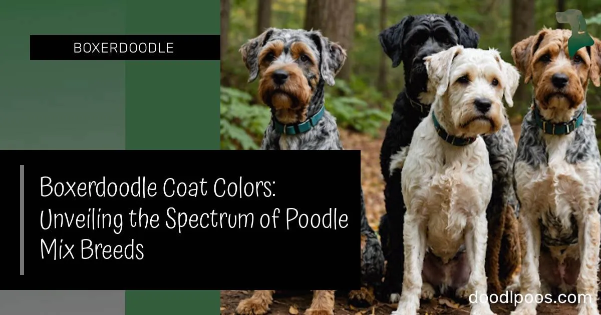 Boxerdoodle Coat Colors: Unveiling the Spectrum of Poodle Mix Breeds