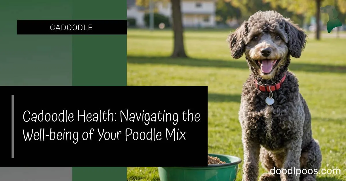 Cadoodle Health: Navigating the Well-being of Your Poodle Mix