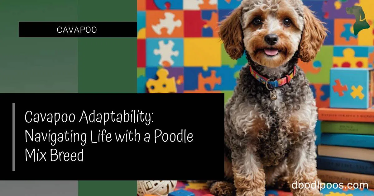 Cavapoo Adaptability: Navigating Life with a Poodle Mix Breed