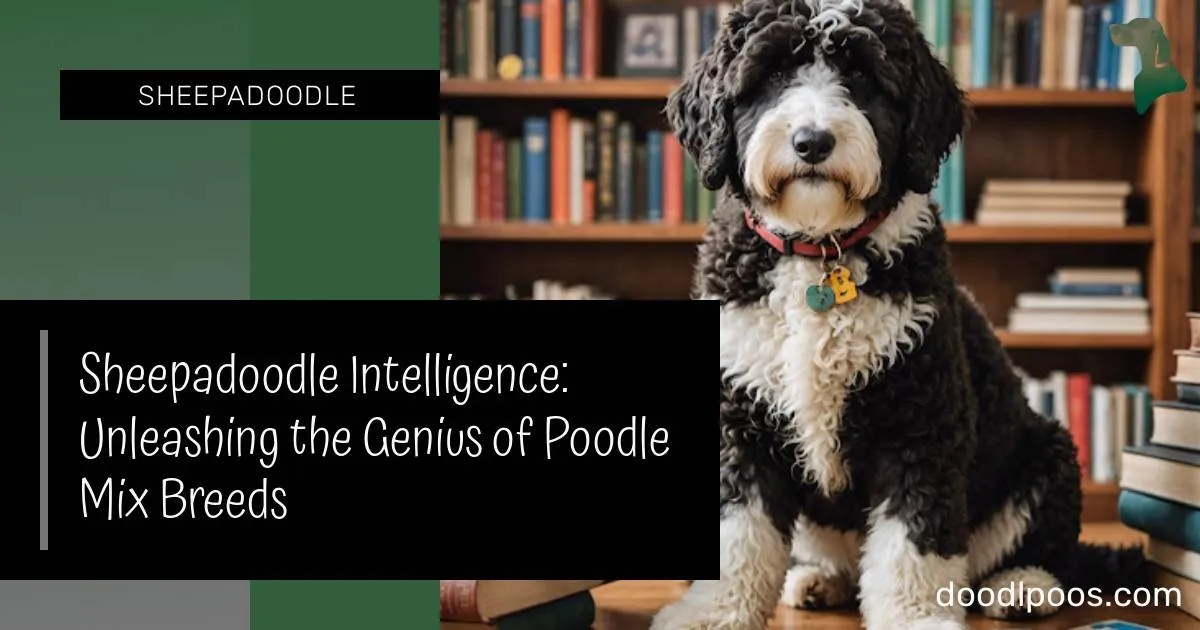 Sheepadoodle Intelligence: Unleashing the Genius of Poodle Mix Breeds