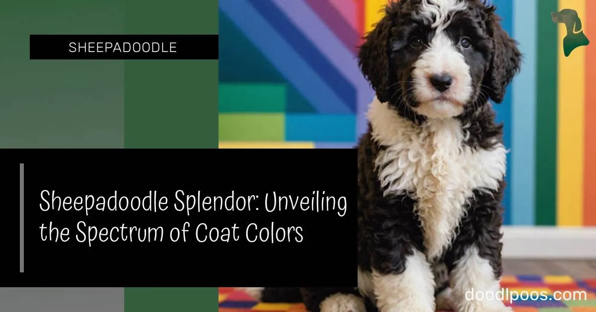 Sheepadoodle Coats Splendor: Unveiling the Spectrum of Coat Colors