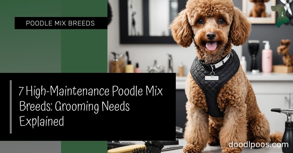 7 High-Maintenance Poodle Mix Breeds: Grooming Needs Explained