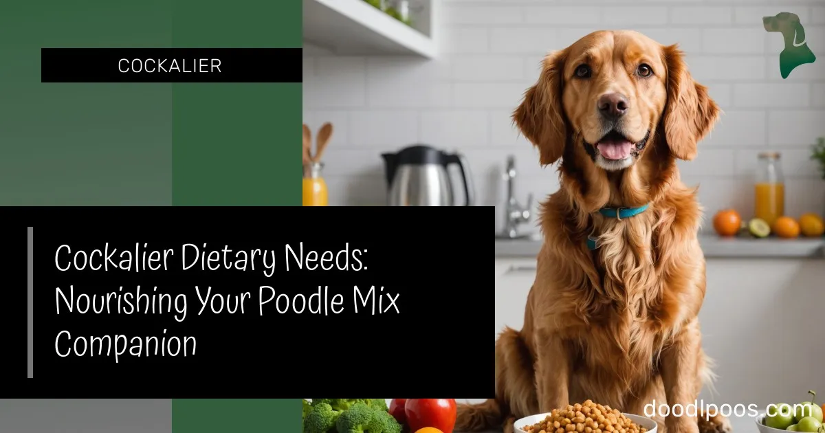 Cockalier Dietary Needs: Nourishing Your Poodle Mix Companion