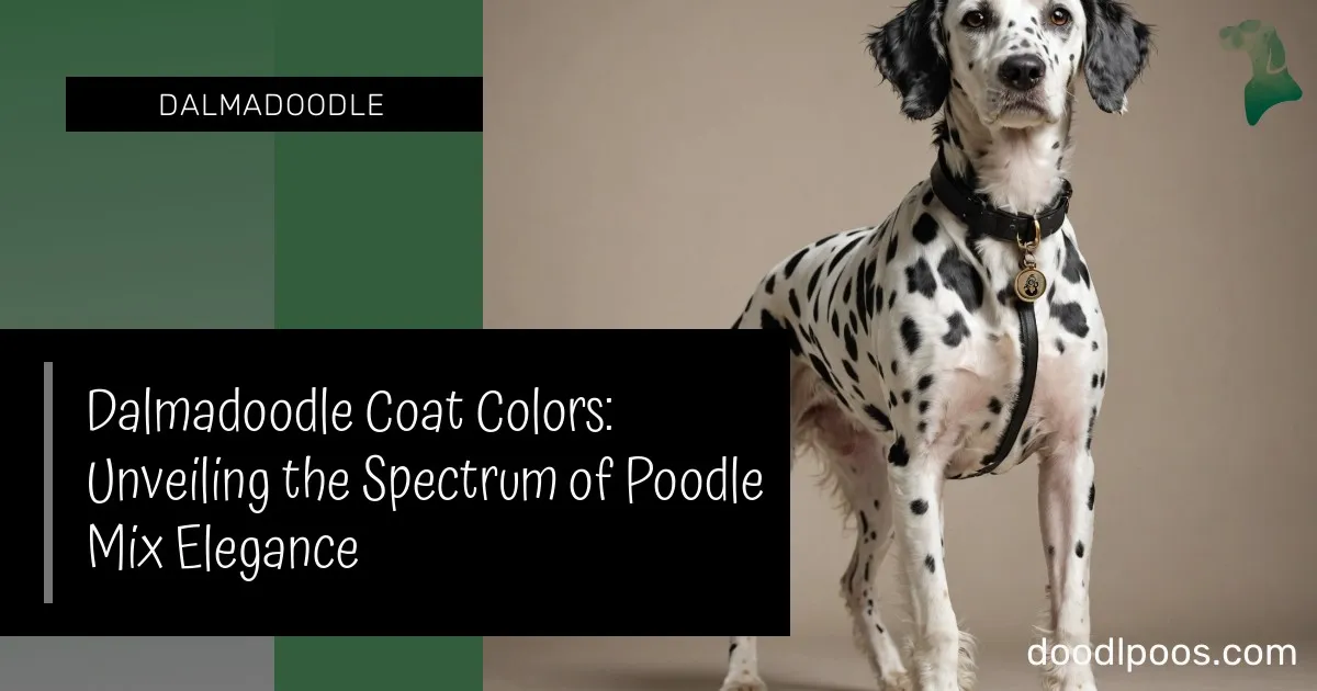 Dalmadoodle Coat Colors: Unveiling the Spectrum of Poodle Mix Elegance