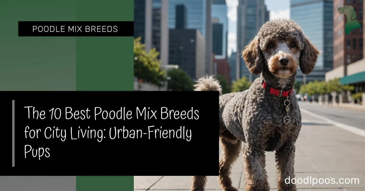 The 10 Best Poodle Mix Breeds for City Living: Urban-Friendly Pups