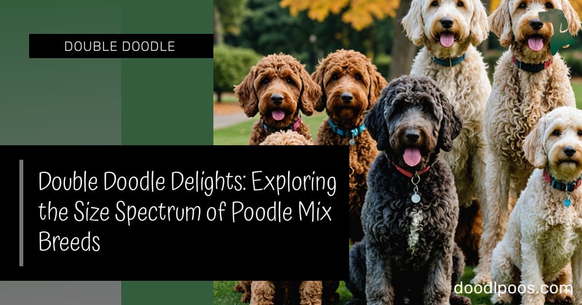 Double Doodle Delights: Exploring the Size Spectrum of Poodle Mix Breeds