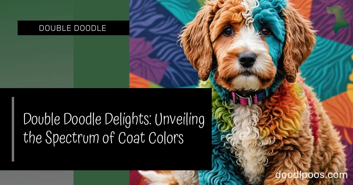 Double Doodle Delights: Unveiling the Spectrum of Coat Colors