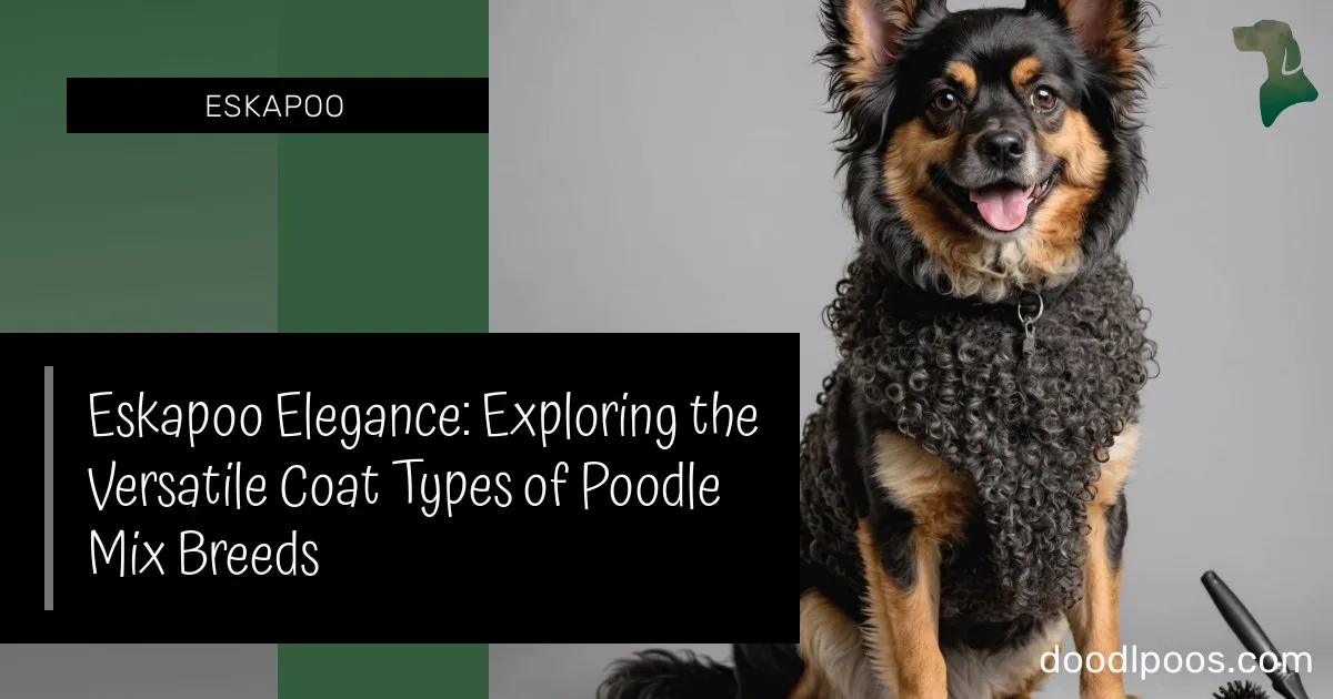 Eskapoo Elegance: Exploring the Versatile Coat Types of Poodle Mix Breeds