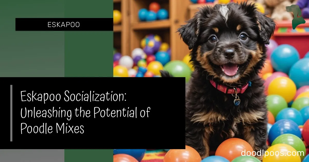 Eskapoo Socialization: Unleashing the Potential of Poodle Mixes
