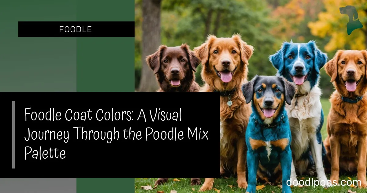 Foodle Coat Colors: A Visual Journey Through the Poodle Mix Palette